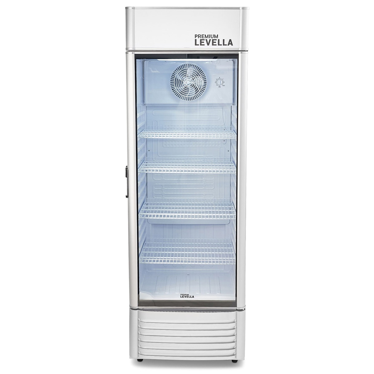 Premium Levella Merchandiser Refrigerator - 15 CuFt Single Glass Door ...